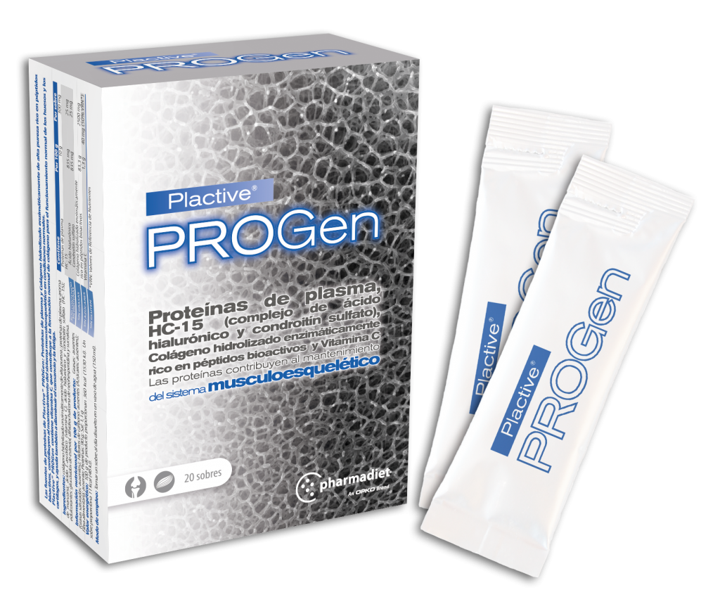 PROGEN Plactive, un suplemento que cuida la salud musculoesquelética